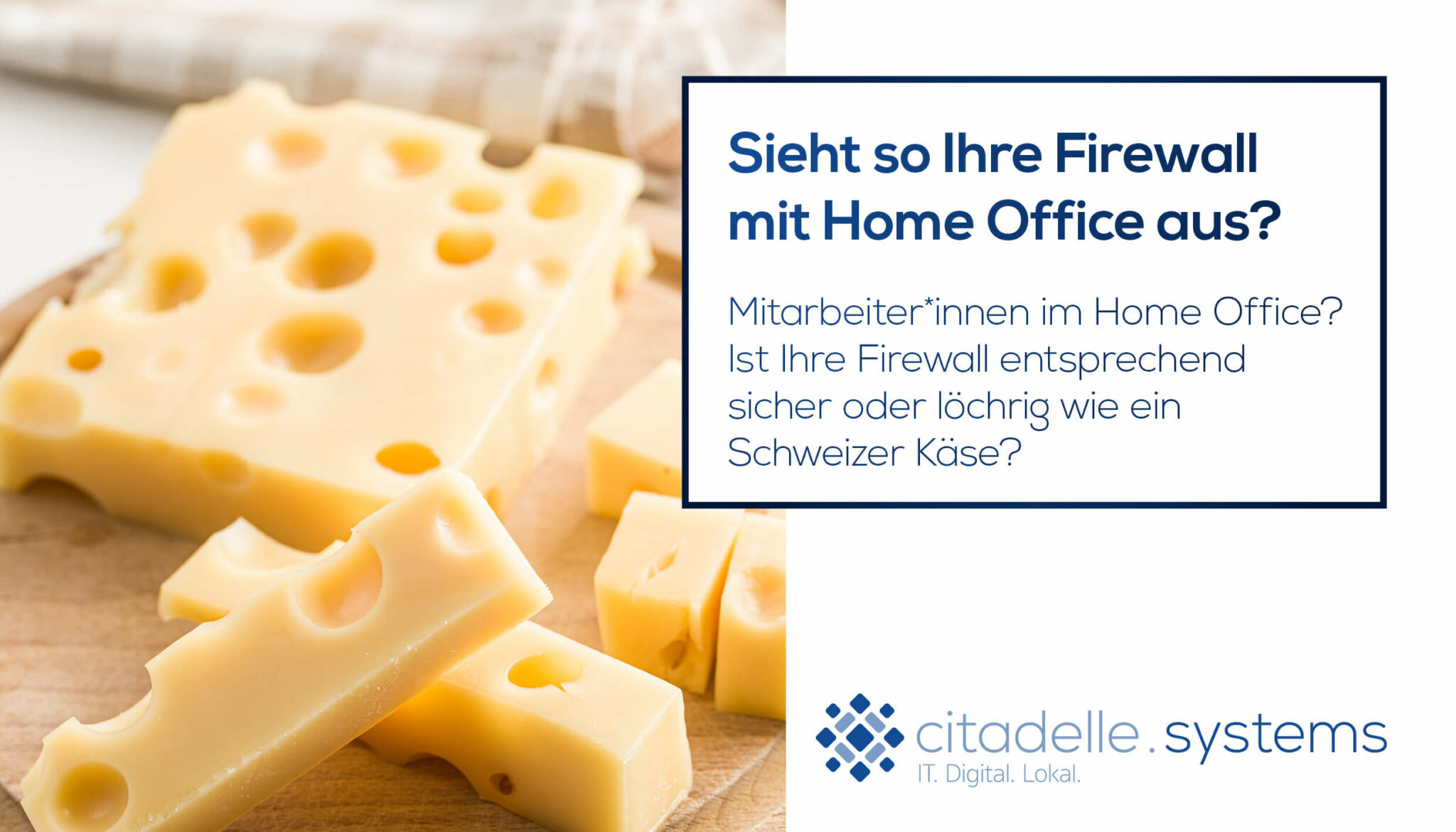 Firewall im Home Office - citadelle.systems | IT. Digital. Lokal.
